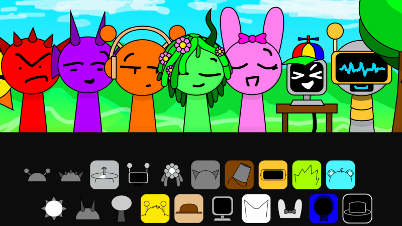 ブラック | スプランキーキャラクター詳細 | sprunki-jp.com